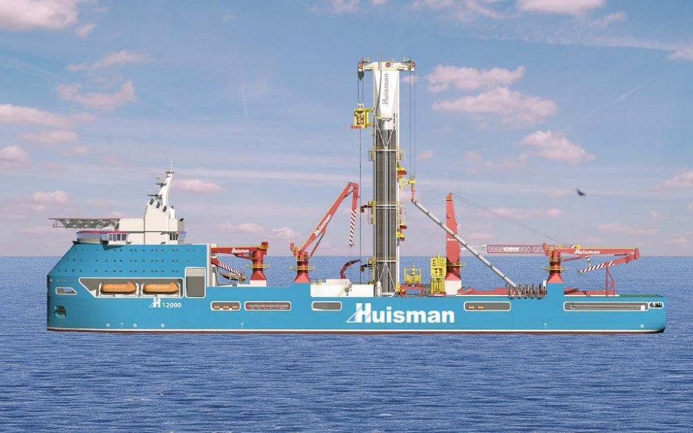 HuisDrill 12000 drill ship - Huisman