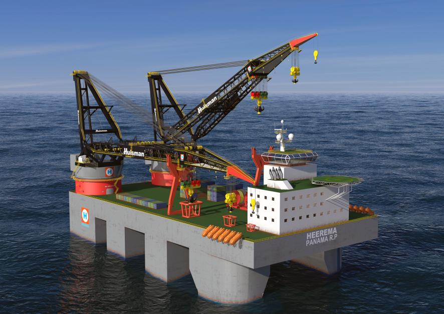 Heerema New Shipyard Transporter For Heerema Self Propelled Vehicles