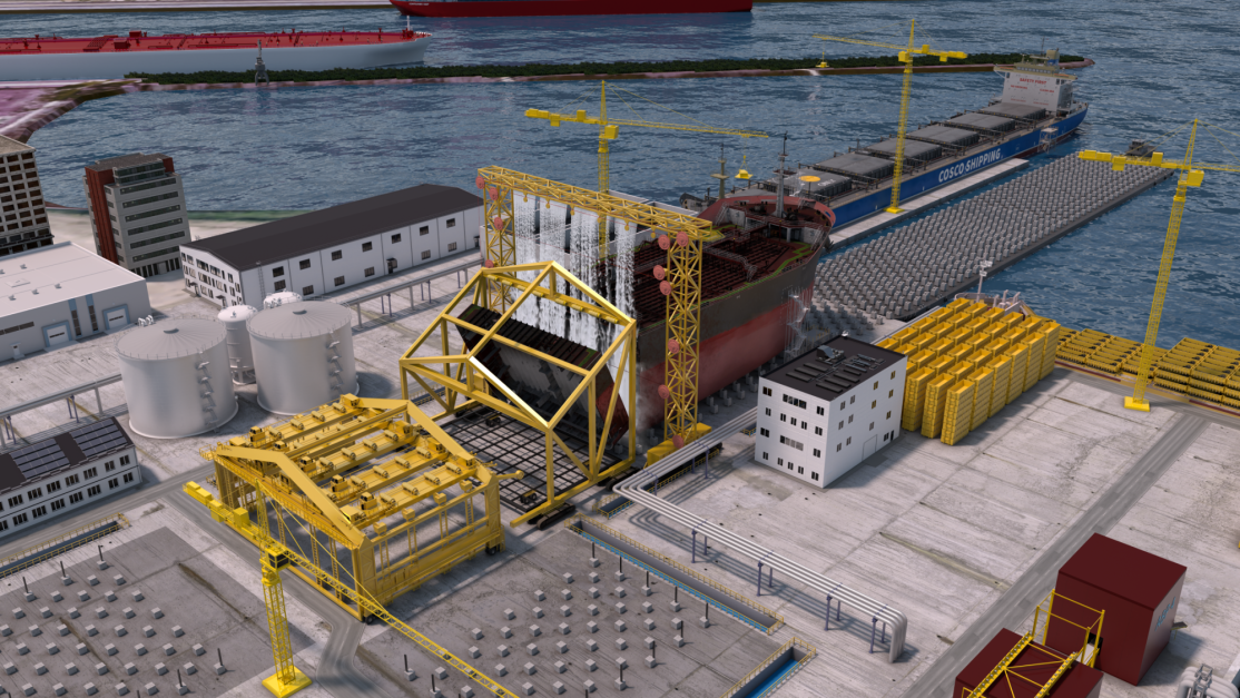 Huisman develops sustainable ship dismantling technology in ...