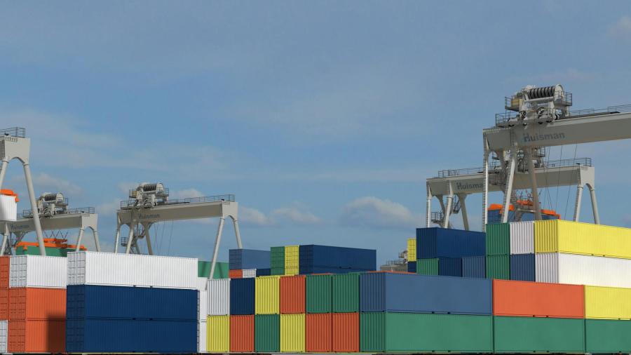 Automated Stacking Cranes - Huisman