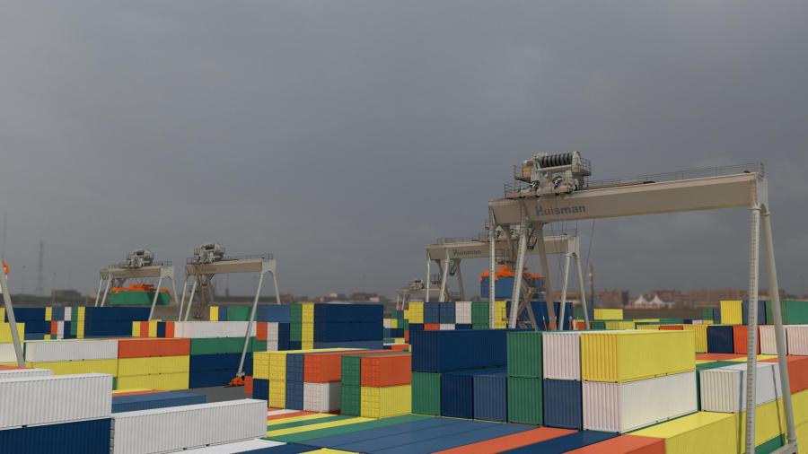 Automated Stacking Cranes - Huisman