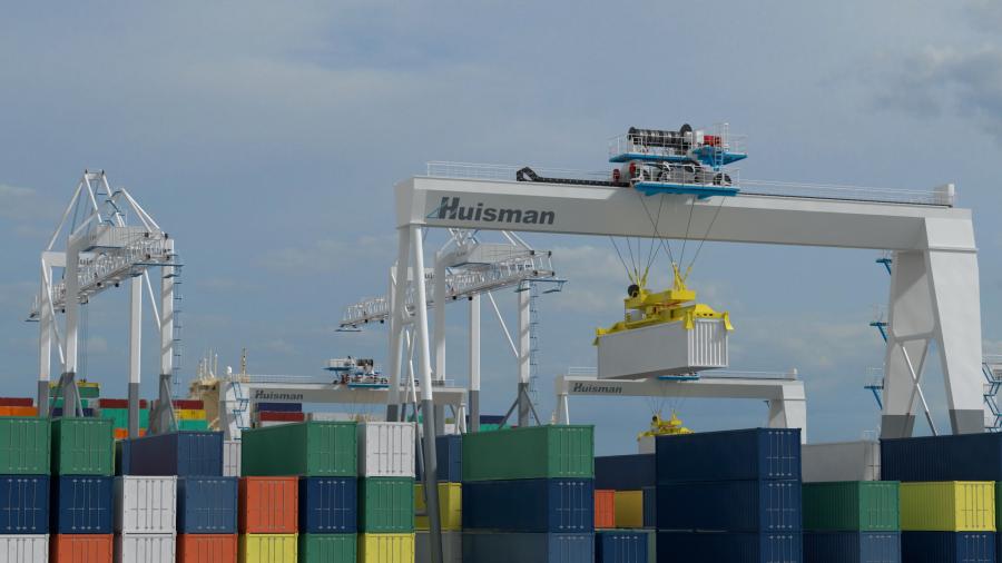 Rail Mounted Gantry Cranes - Huisman