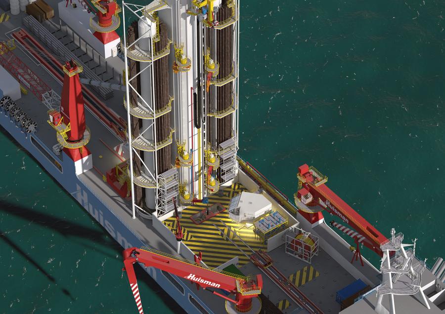 HuisDrill 12000 drill ship - Huisman