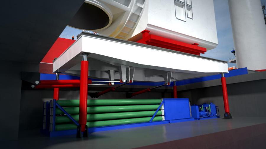 Motion Compensated Platform - Huisman