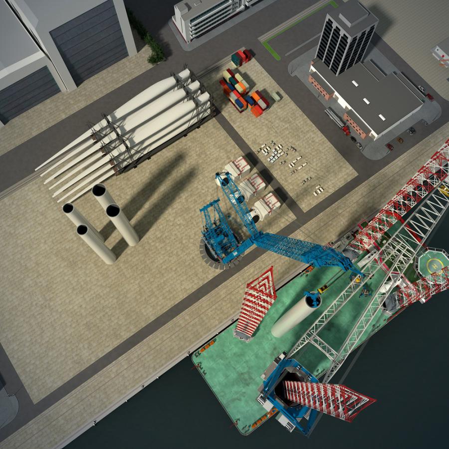 Quayside Cranes - Huisman