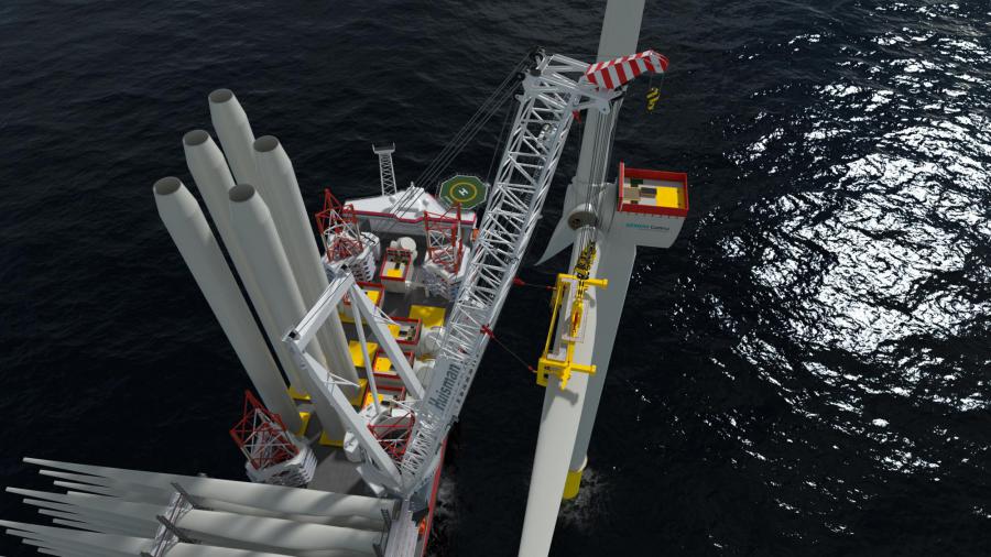 Huisman Travelling Load Stabilising System - Huisman